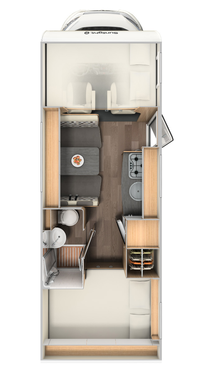 Capron GmbH Neustadt - SUNLIGHT - Overcab - The motorhome factory