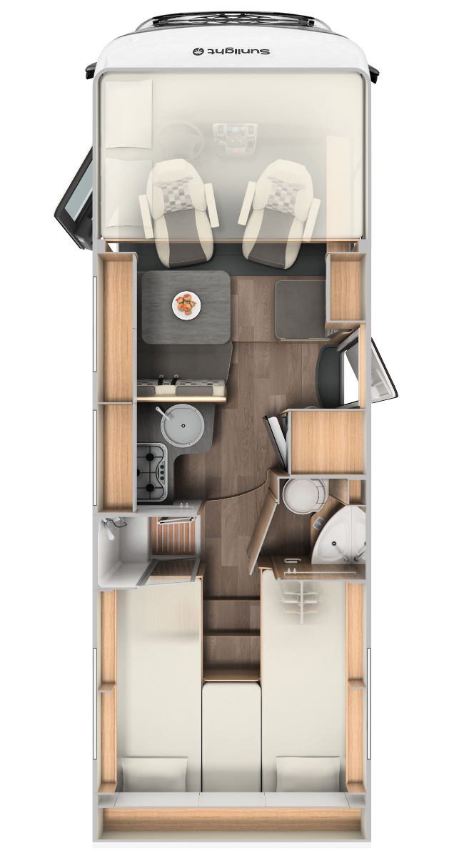 Capron GmbH Neustadt - SUNLIGHT - Integrated - The motorhome factory